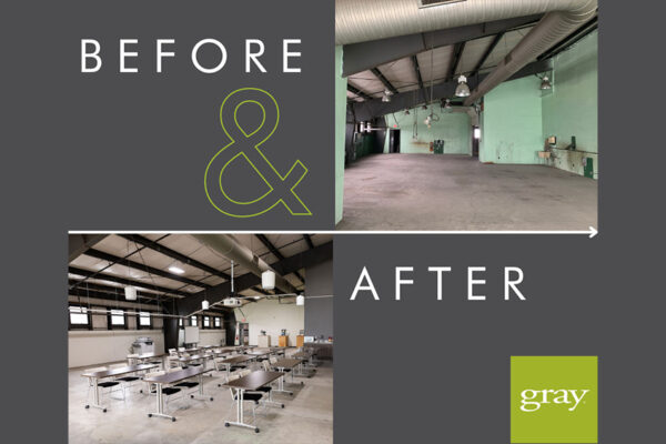 Before > After: Warehouse Renovation - Gray Design Group